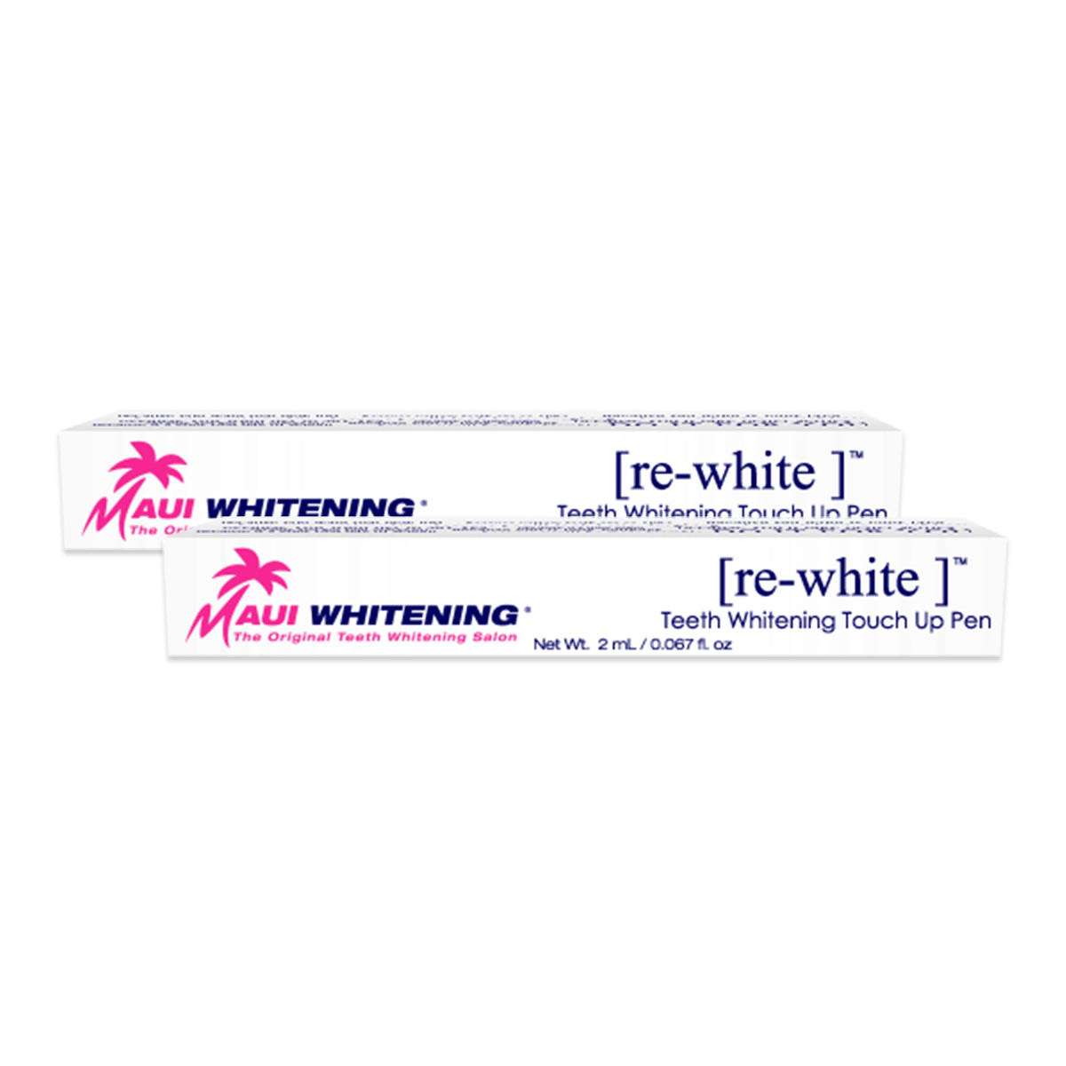 Re-White Instant Touch Up Pen (2 Pack) – Maui Whitening Headquarters